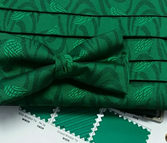 Suits & Blazers | Kelly Green Cummerbund Set | Poshmark